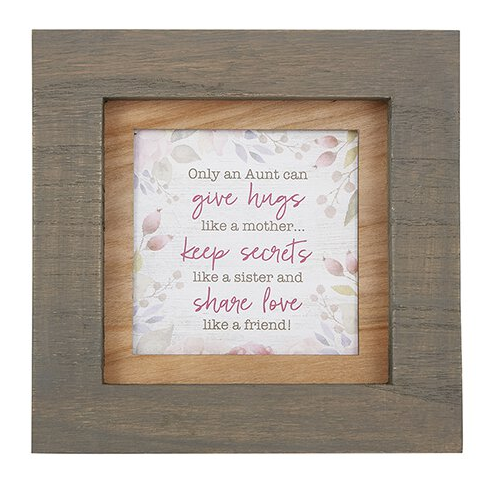 Only An Aunt Table Top - 7x7 – Far Beyond The Blue